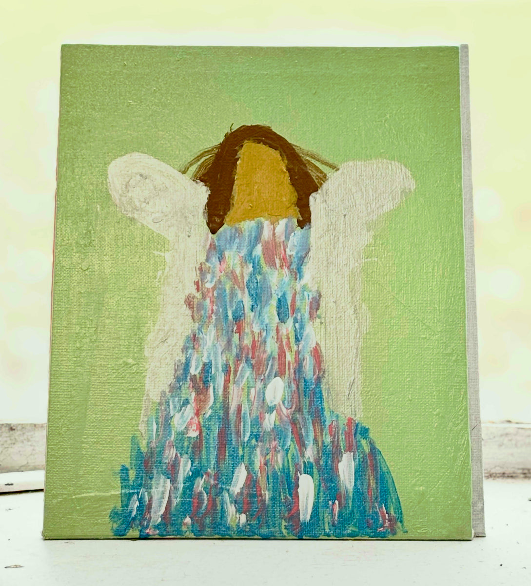 GREEN ANGEL – Kendrell Daniels Art